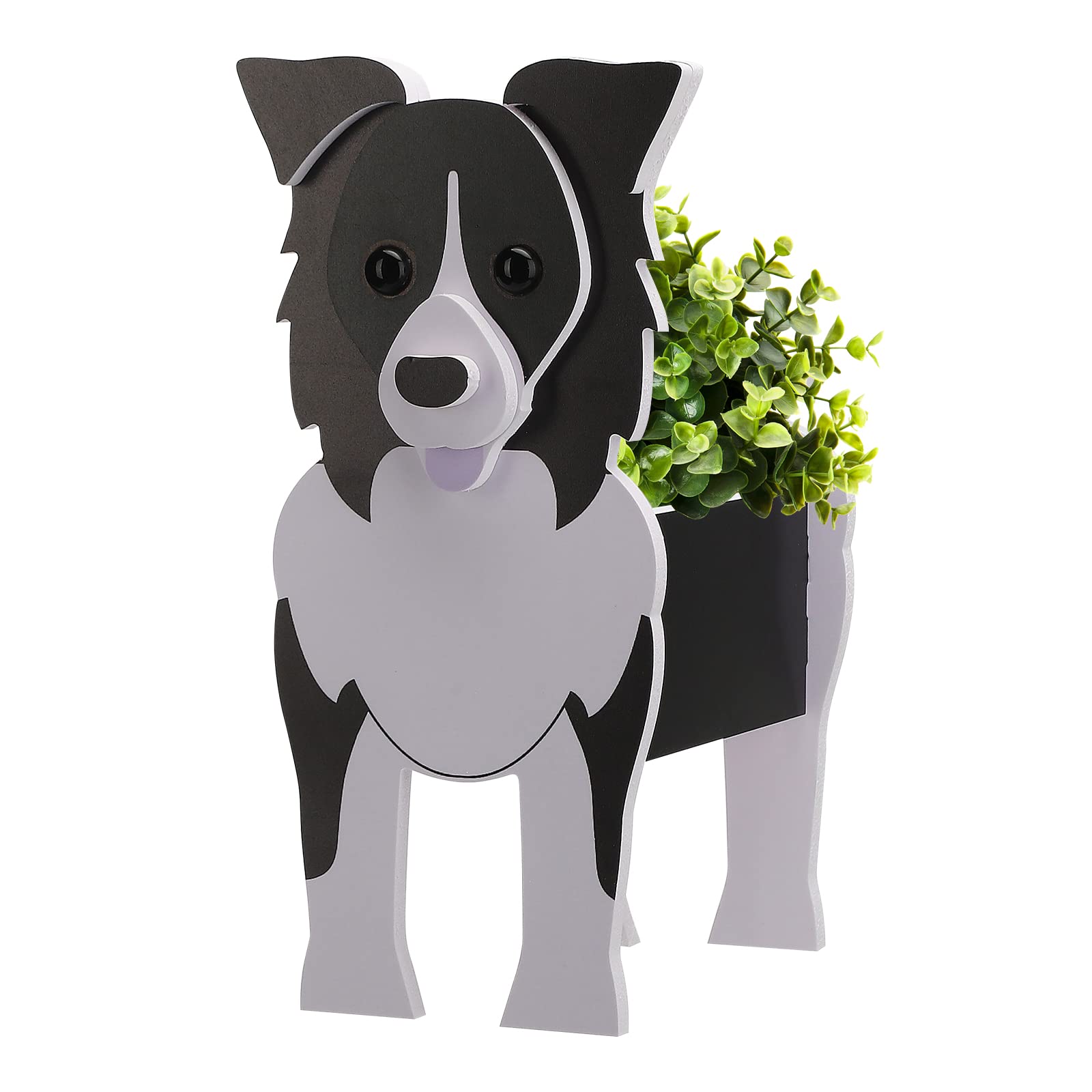 LIBOOI Cute Dog Planter Pots, Dog Succulent Planter, Plants Storage ...