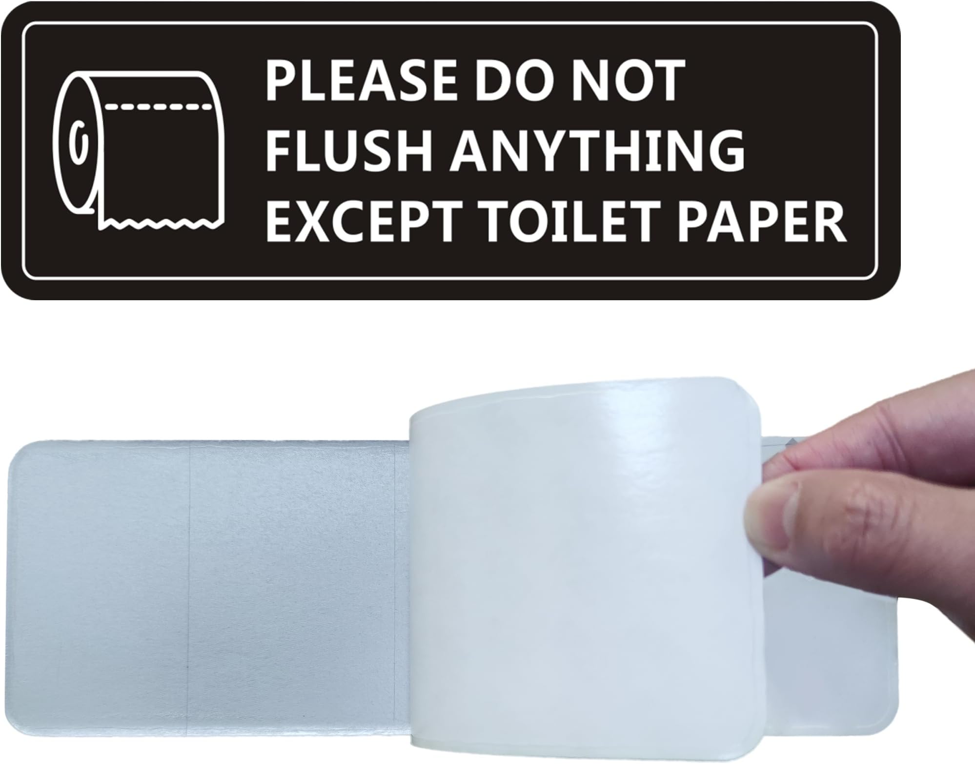 Amazon.com: Do Not Flush Sign for Bathroom, Do Not Flush Anything ...