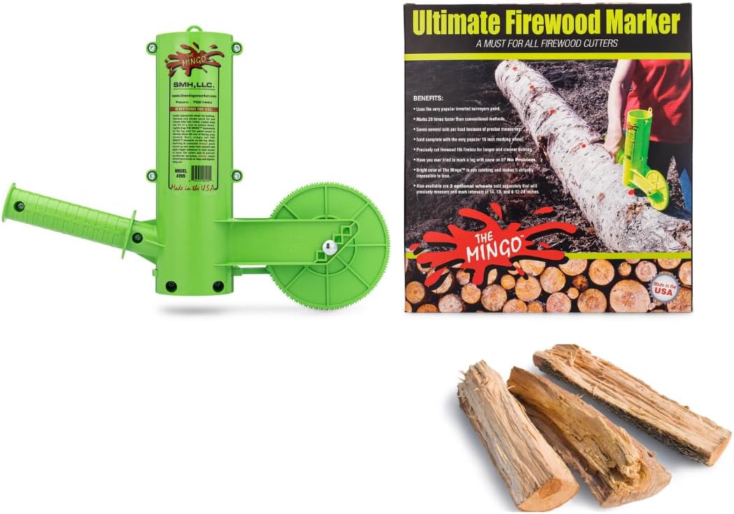 Amazon.com: THE MINGO Marker Firewood Measuring Tool - Chainsaw ...