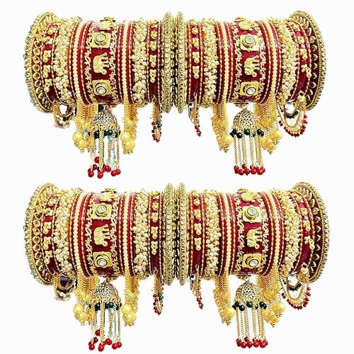 Buy R j Enterprises Bridal Chooda Set | Traditional Rajasthani Wedding ...