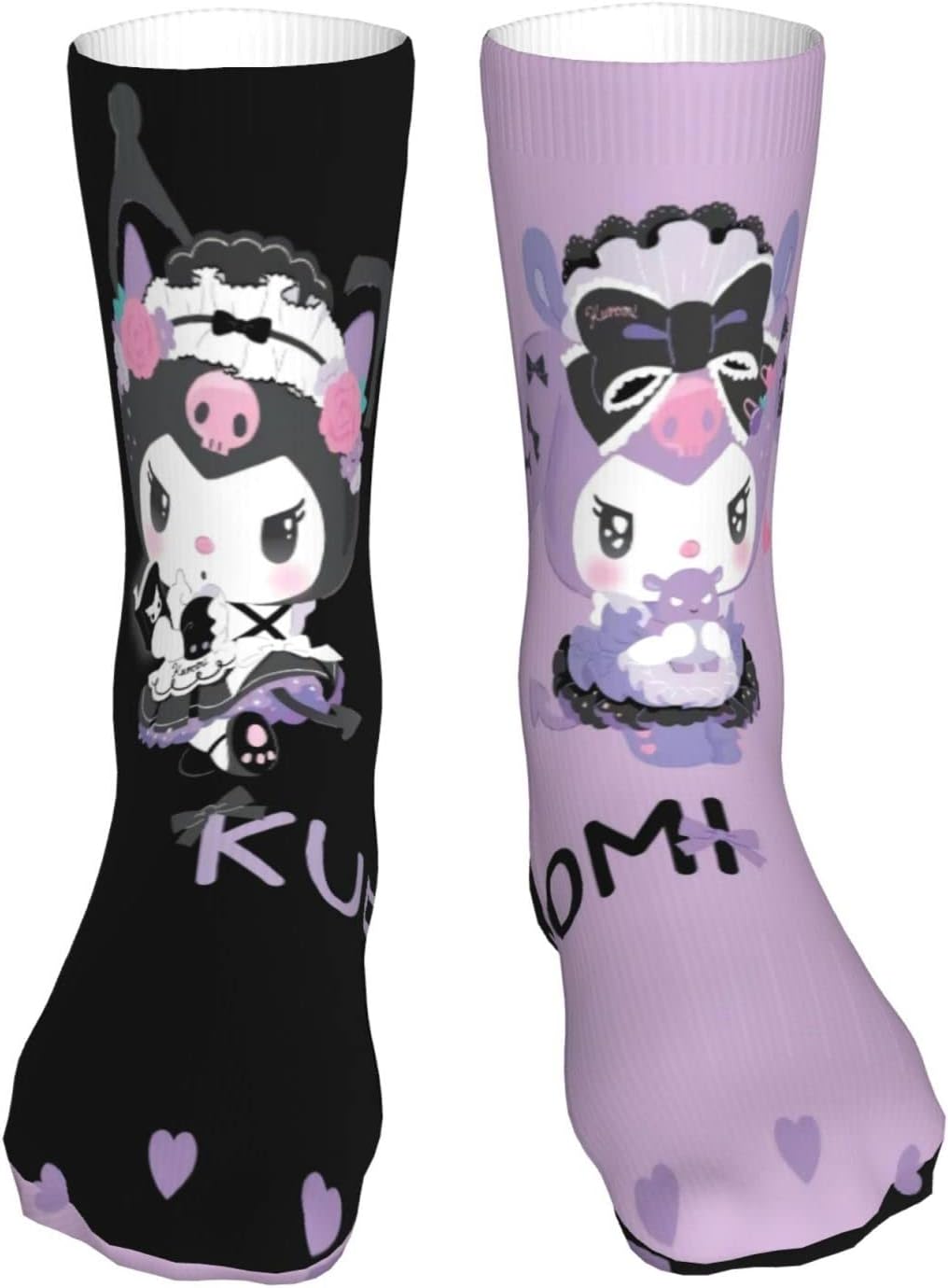 Amazon.com: ORPJXIO Socks Kuromi Anime My Melody Crew Socks for Women ...