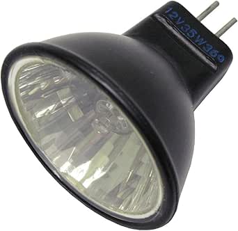 Ushio 1003351 Light Bulb, 35W MR11 GU4 Base Halogen Flood - Dimmable ...