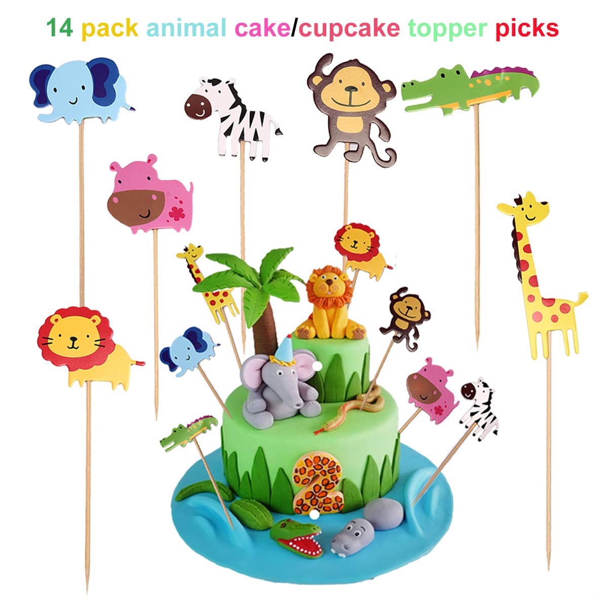 Safari Party Supplies Jungle Theme Birthday Party Decorations - Safari ...