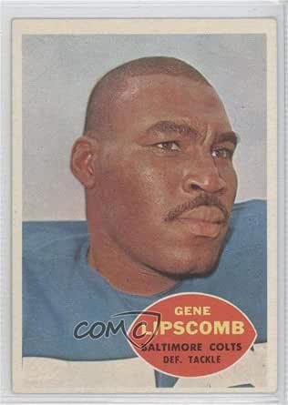 Amazon.com: Gene Lipscomb (Football Card) 1960 Topps - [Base] #10 ...