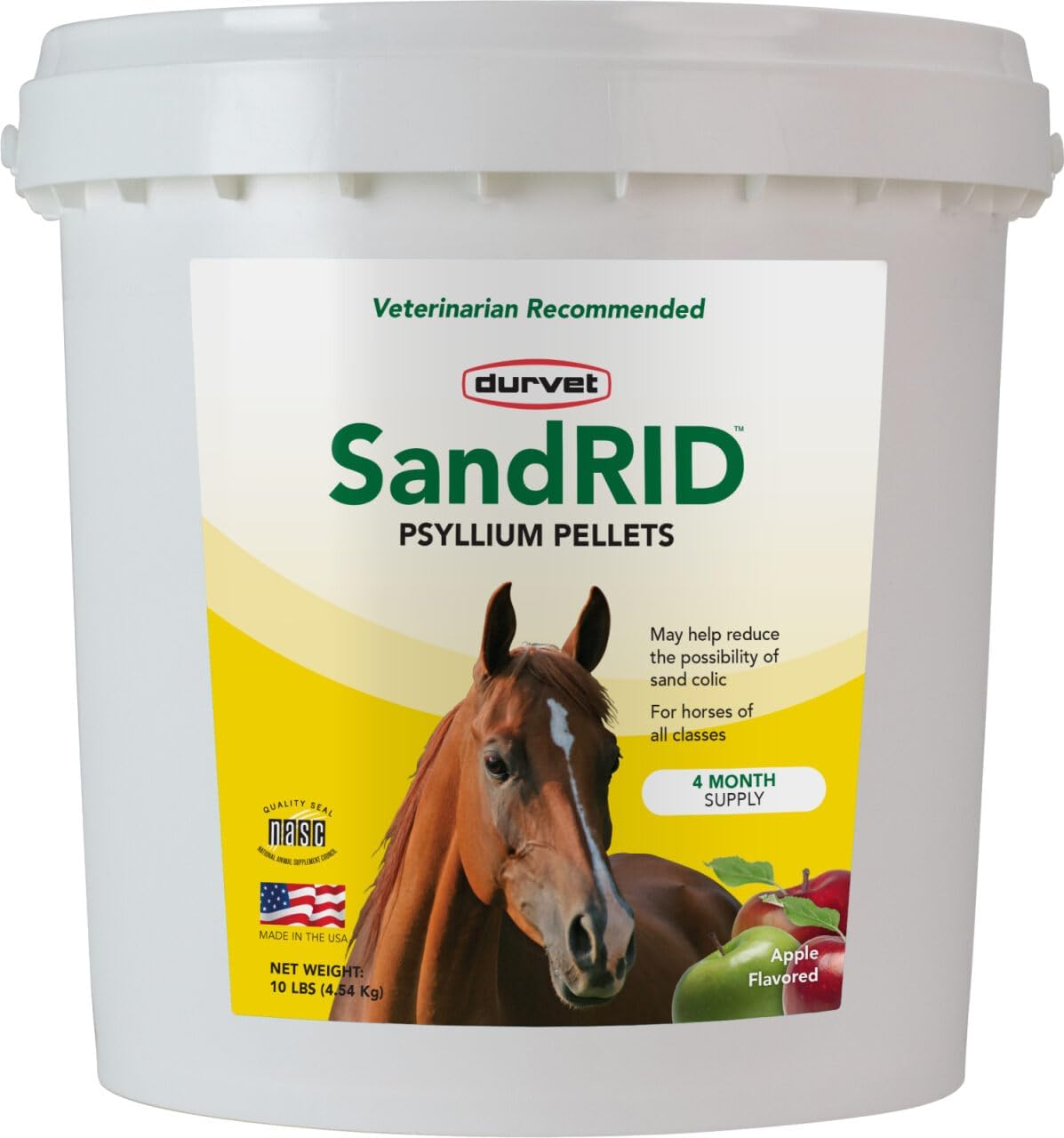 Amazon.com: Durvet 01-0721 Sandrid Psyllium Pellets : Pet Supplies