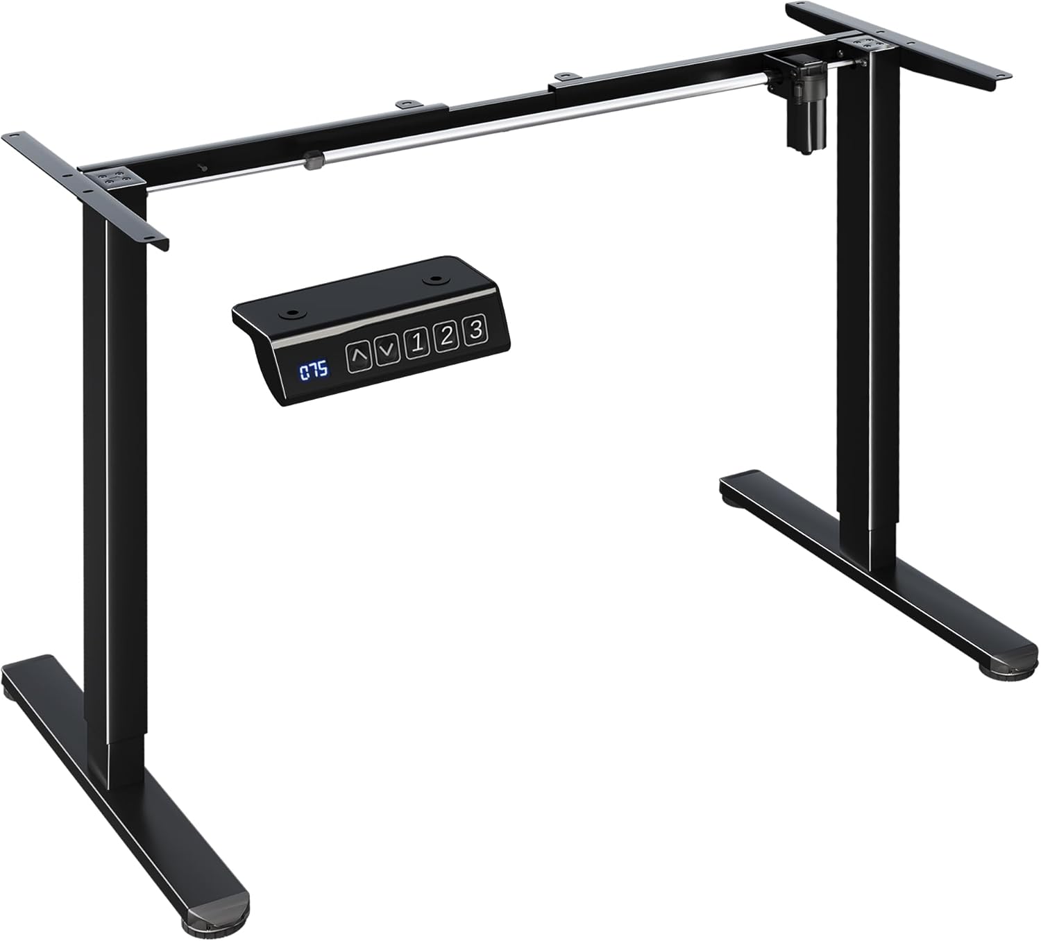 Amazon.com: BONTEC Electric Standing Desk Frame, Height Adjustable ...