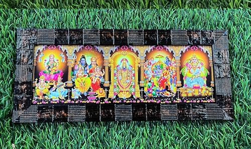 FRAMTASTIC Five in One Gods Photo Frame for Pooja | Photo Frame of ...