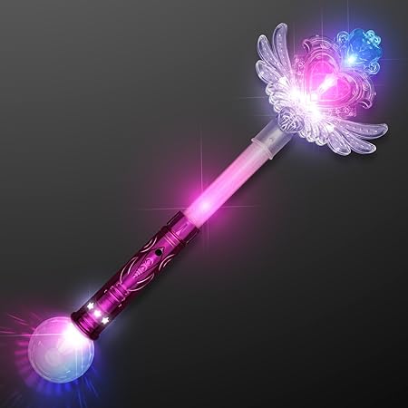 Amazon.com: Spiral LED Wizard Light Up Magic Wand for Kids : Toys & Games