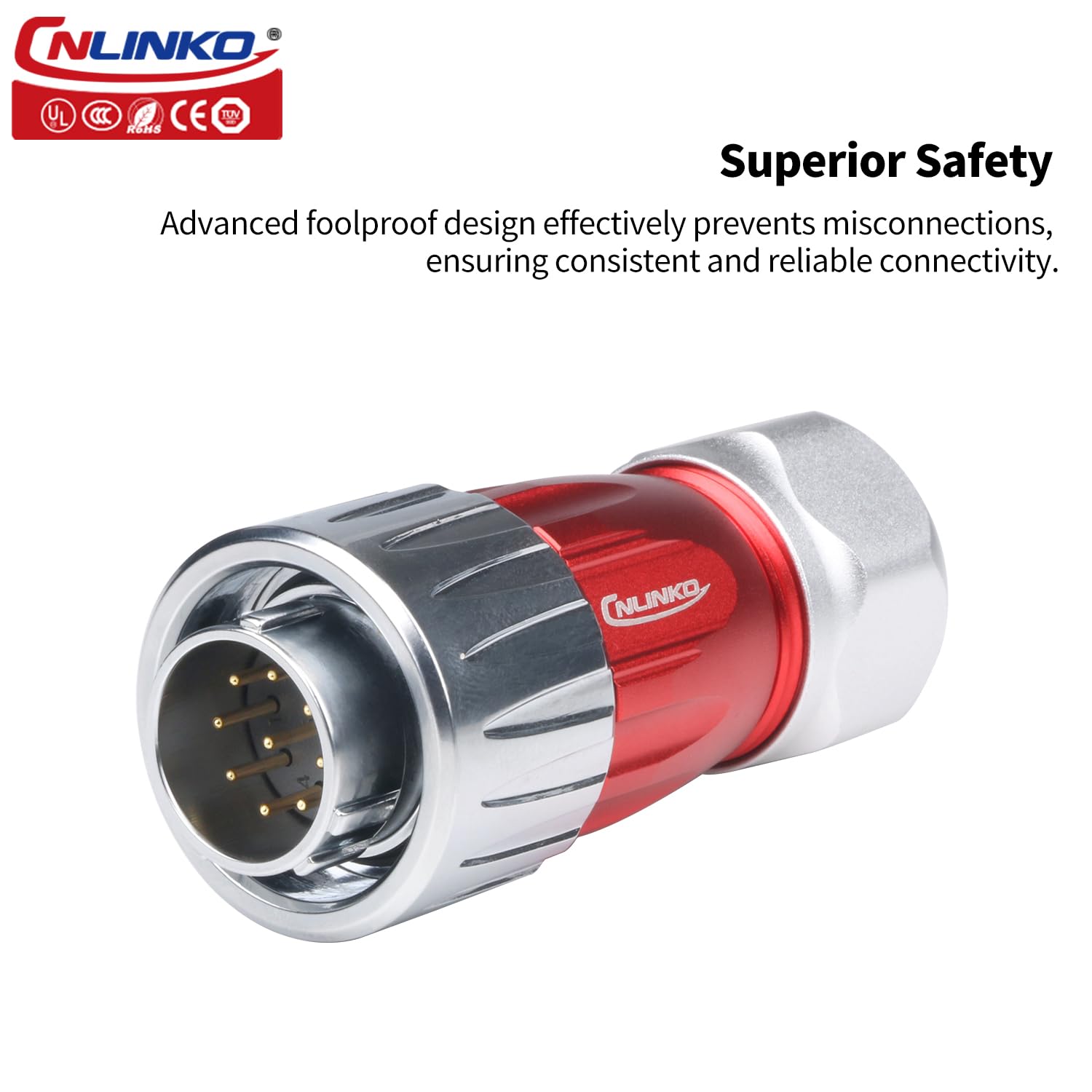 Snapklik.com : CNLINKO M20 Waterproof ConnectorDH Series 20 2/3/4/5/7/9 ...