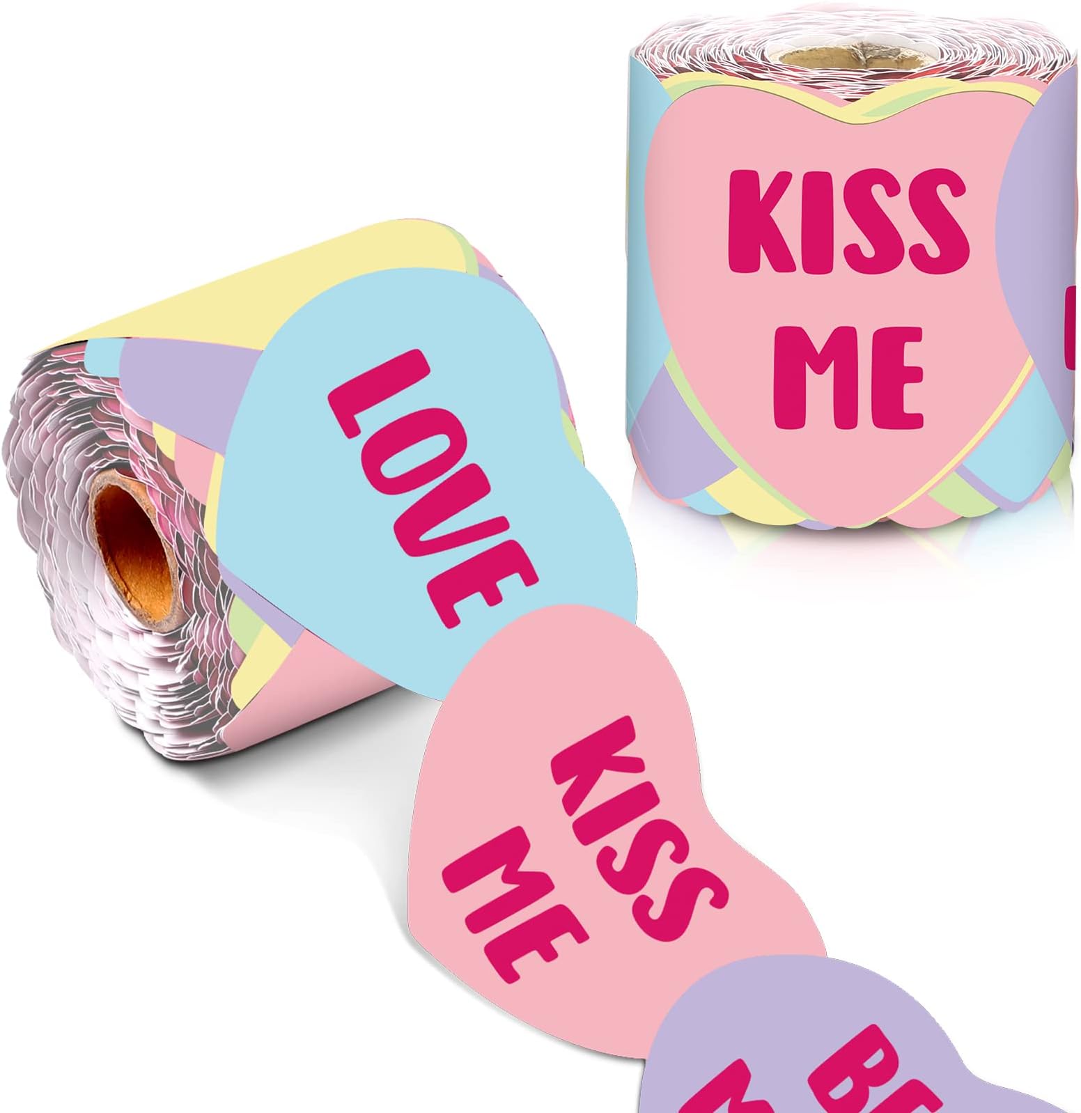 Amazon.com : 68.9 Feet Valentine's Day Heart Bulletin Board Border ...