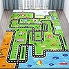 Amazon.com: LTKOUGFAM Kids Playmat - Town City Road Map, Large ...