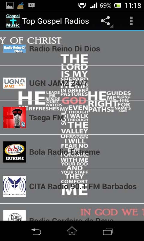 Top Gospel Music Radios - App on Amazon Appstore