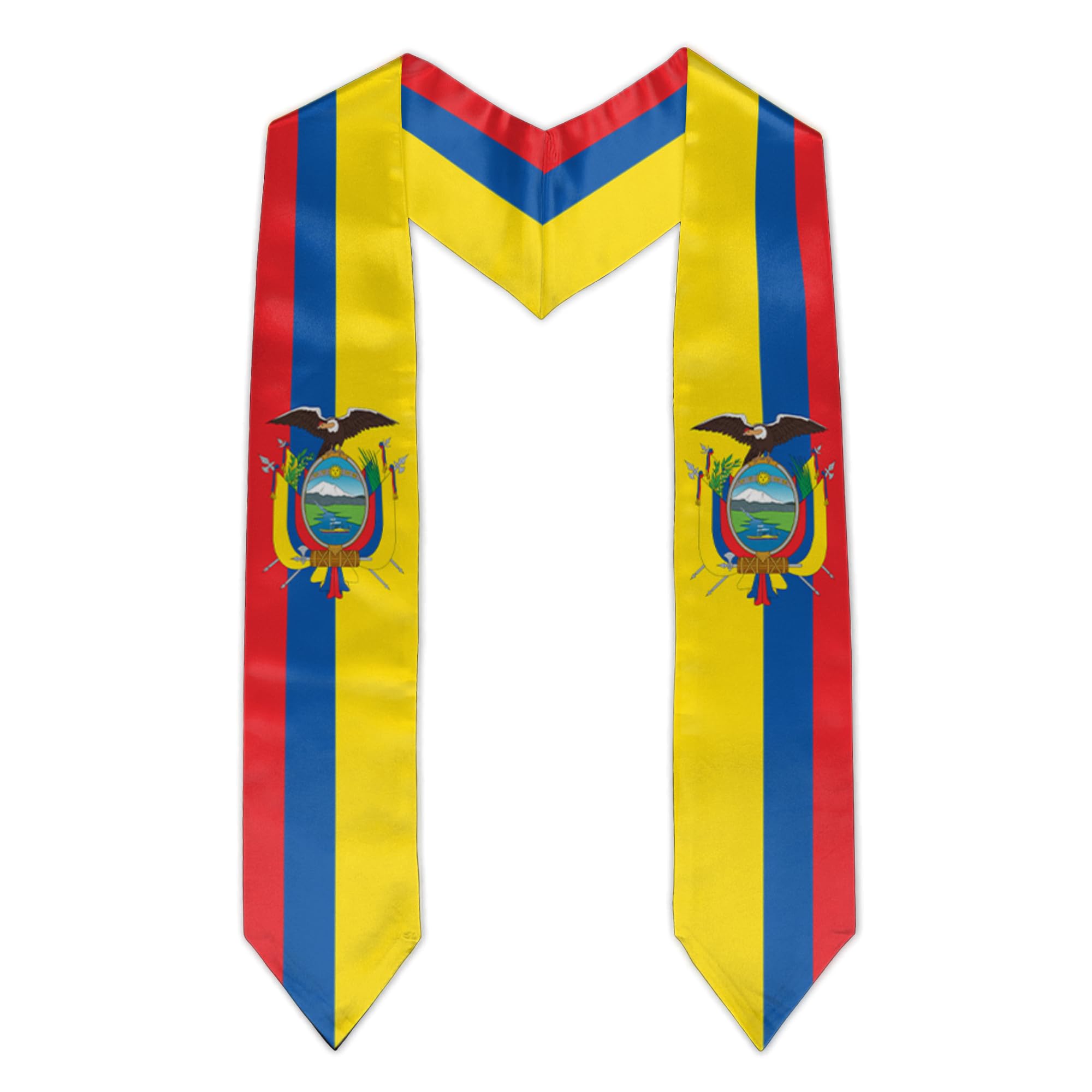 Snapklik.com : Ecuador Flag Graduation Stole Ecuadorian Flag Graduation ...