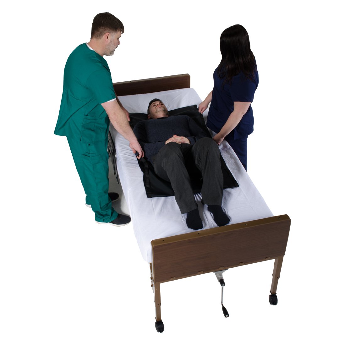 Tubular Reusable Slide Sheet with Handles for Patient Transfers ...