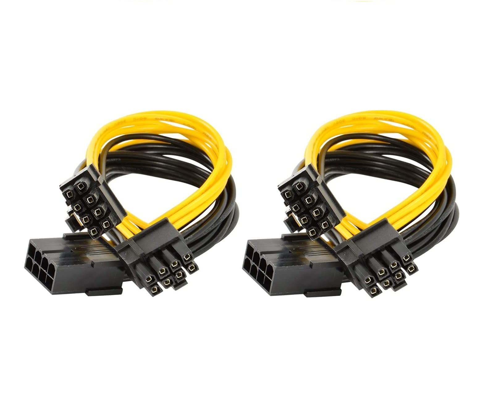 Buy LipiWorld® 8 Pin Female to Dual 8 Pin (6+2) Male PCI-e PCI Express ...