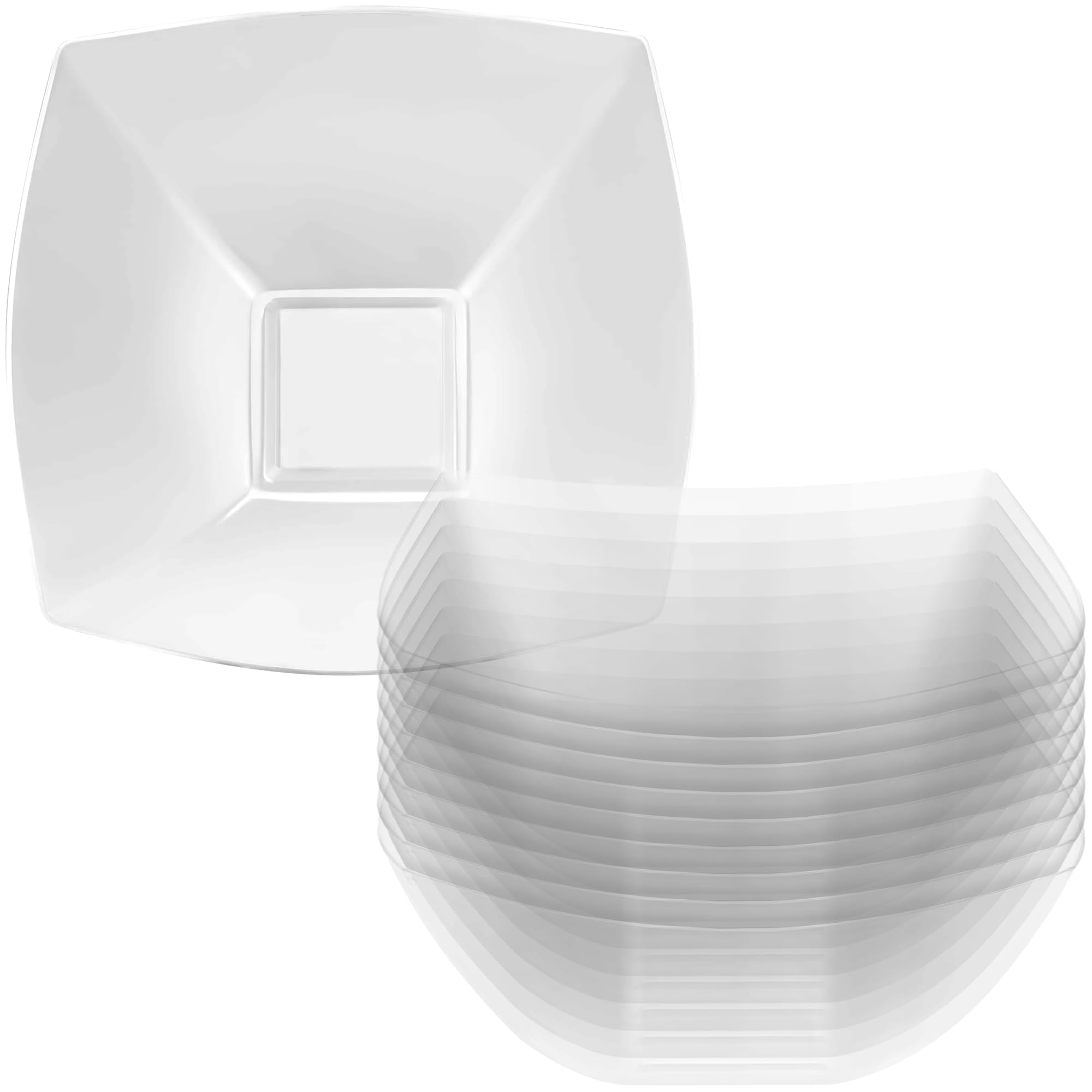 Plastic Square Bowl
