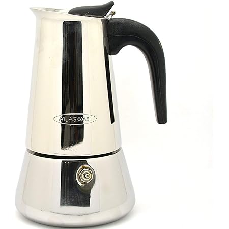Buy Kitchen Mart ATLASWARE Stainless Steel Espresso Coffee Percolator 6 ...