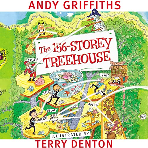 The 156-Storey Treehouse (Audio Download): Andy Griffiths, Stig Wemyss ...
