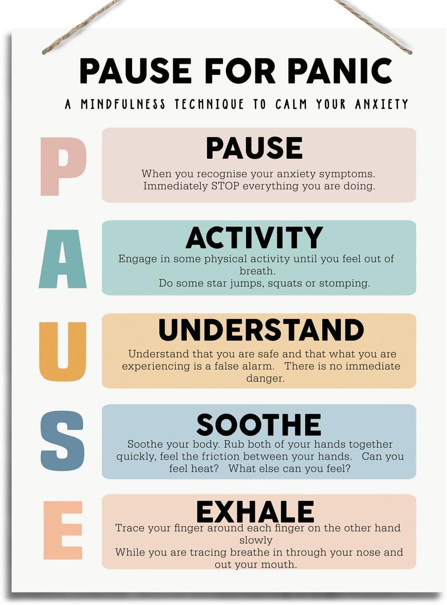 Amazon.com: Therapy Decor, Therapy Office Decor, Psychological Wall ...