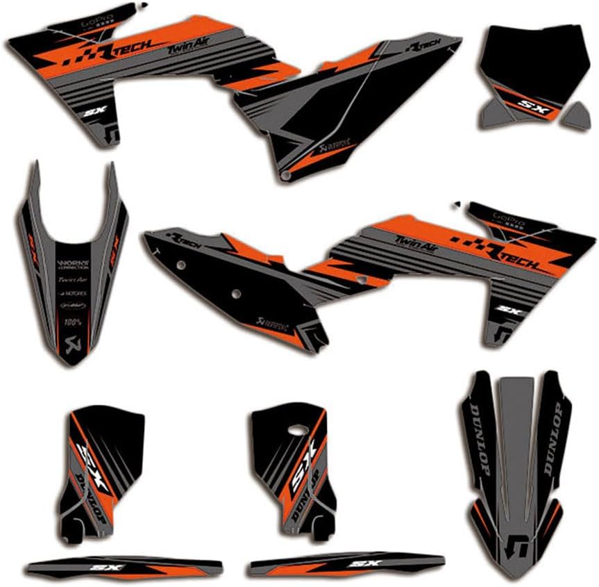Amazon.com: ENARUI Graphics Kit Decals Stickers for 2023 2024 KTM 250 ...