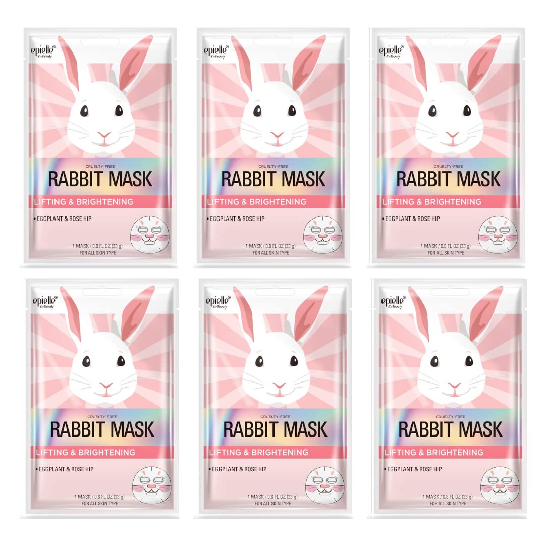 Snapklik.com : Epielle Character Sheet Masks, Animal Spa Mask, Korean ...