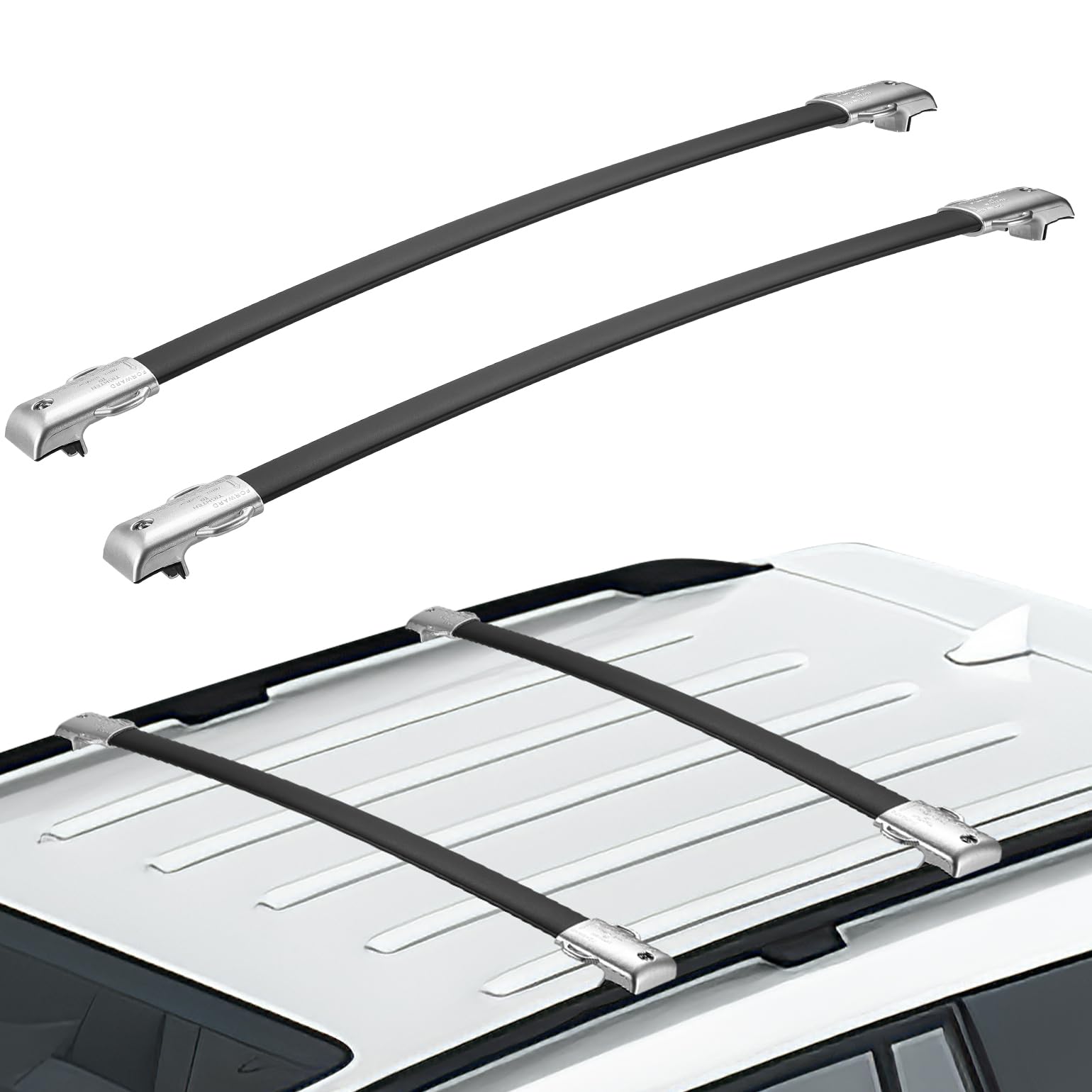 Amazon.com: JOYTUTUS Roof Racks Cross Bars Compatible with GX460 2010 ...