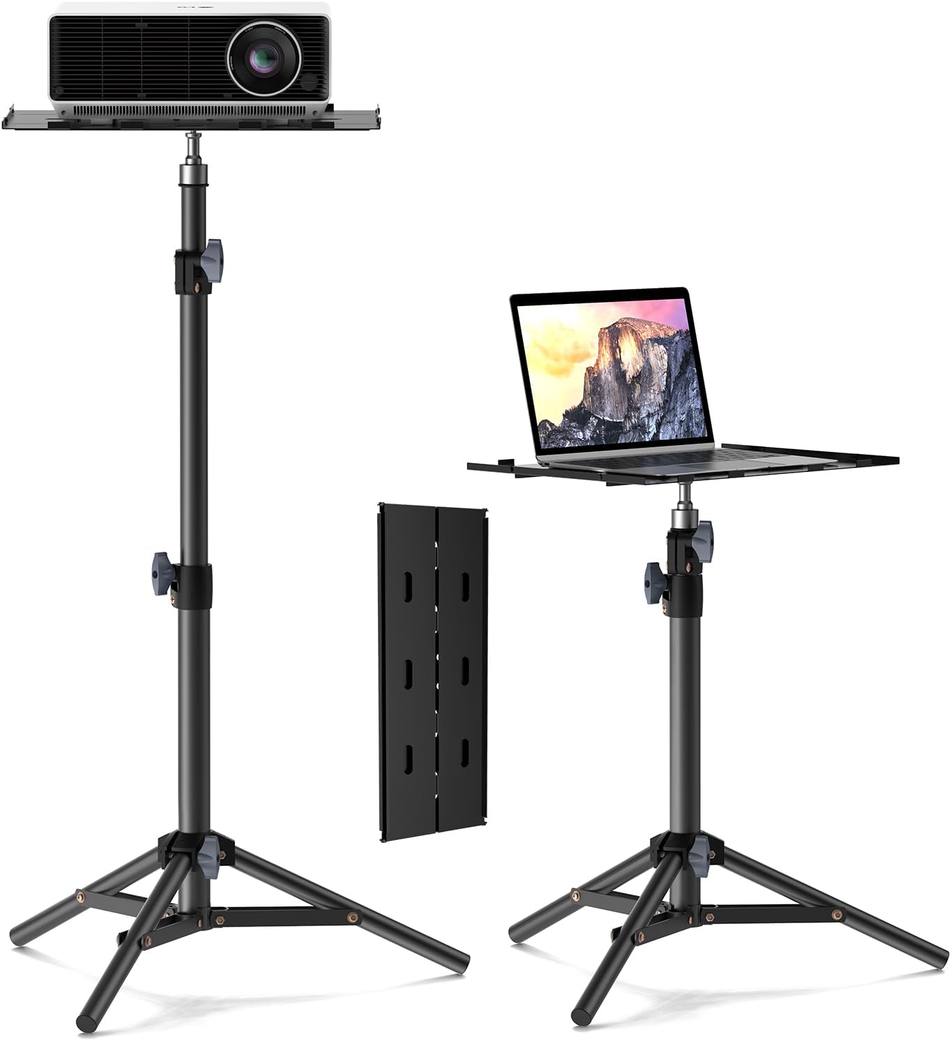 Projector Stand, LEORFI Laptop Tripod, Portable, Projector Stand ...