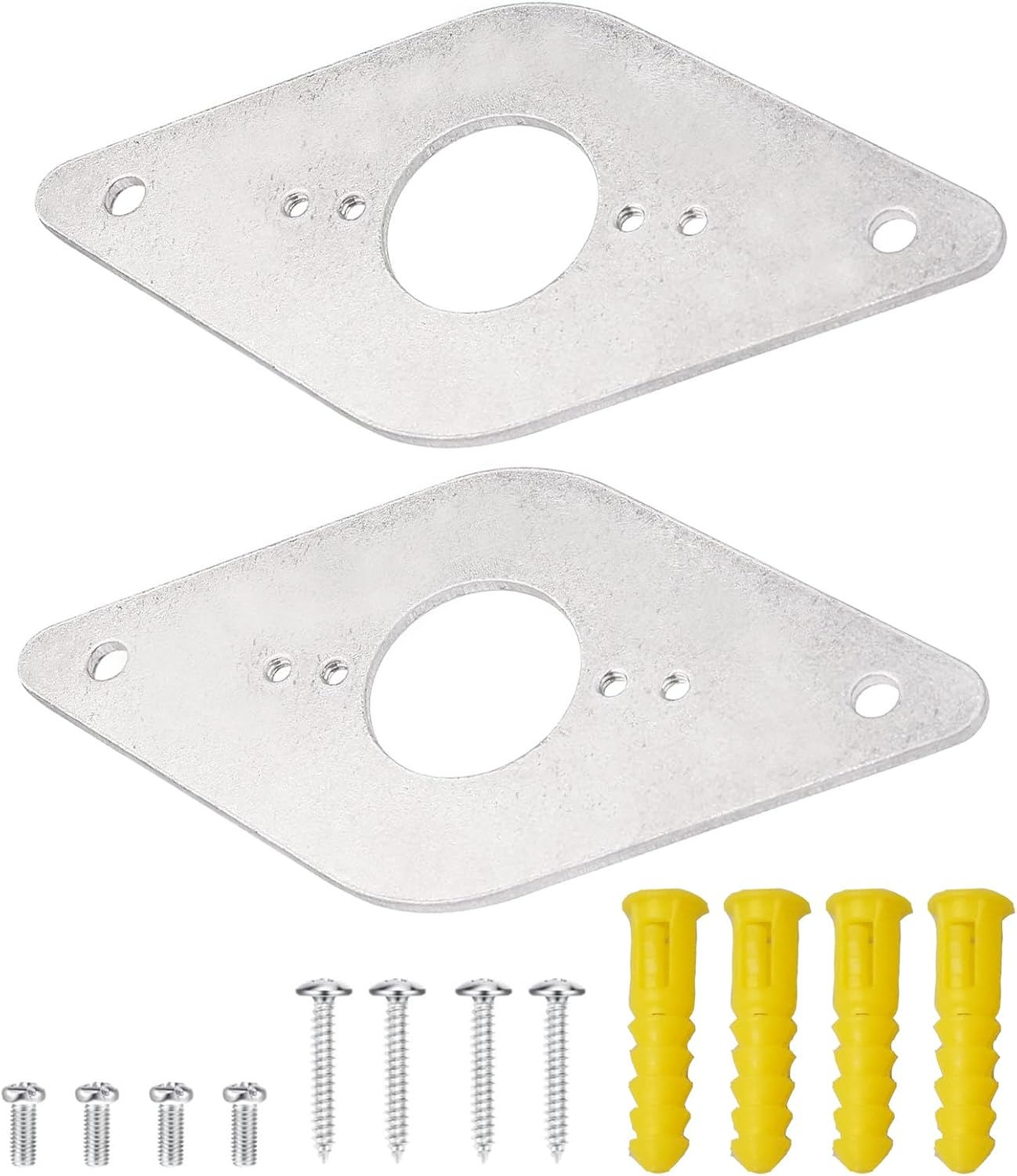 Amazon.com: (2-piece set) Hose faucet mounting plate, hose faucet ...