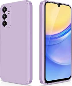 GiiYoon Case Compatible with Samsung Galaxy A15, Silky-Soft Touch Full-Body Protective Phone ...