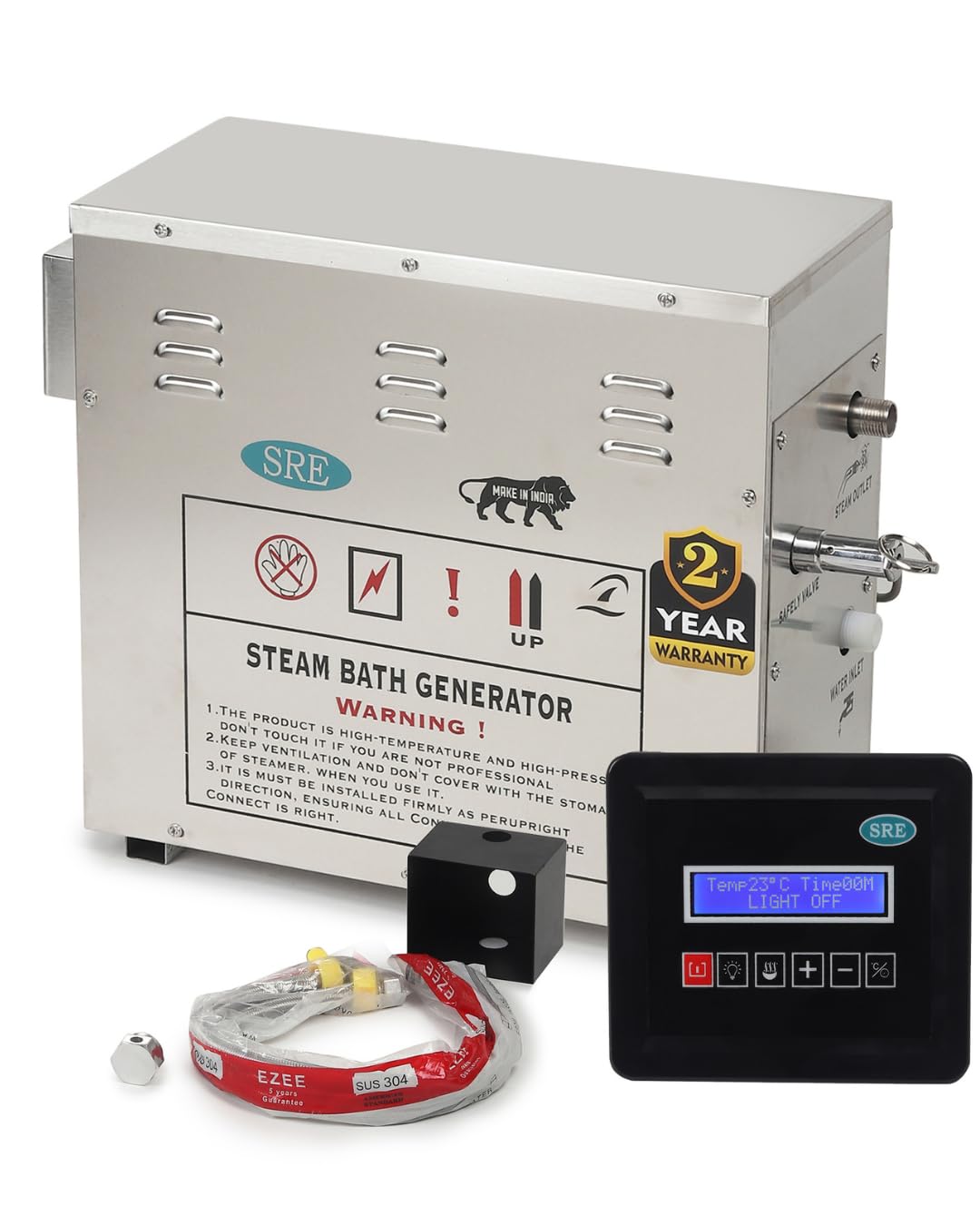 Sre Spa Beta Series 6kw Steam Generator Stainless Steel Auto ...