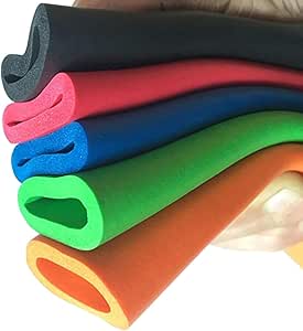 Amazon.co.jp: Foam Tube 18mm ID 30mm Outer Diameter 1 Meter Length Pipe ...