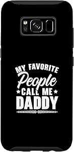 Amazon.com: Galaxy S8 Fathers Day Papa Best Dad Ever Fatherhood Daddy ...