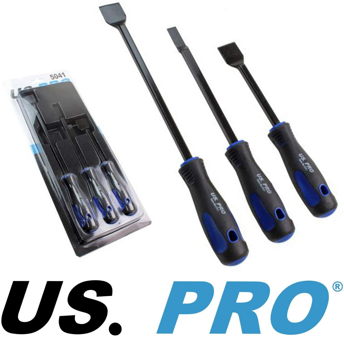 US PRO 3pc Scraper Set With TRP Grip Handles 5041 : Amazon.co.uk: DIY ...