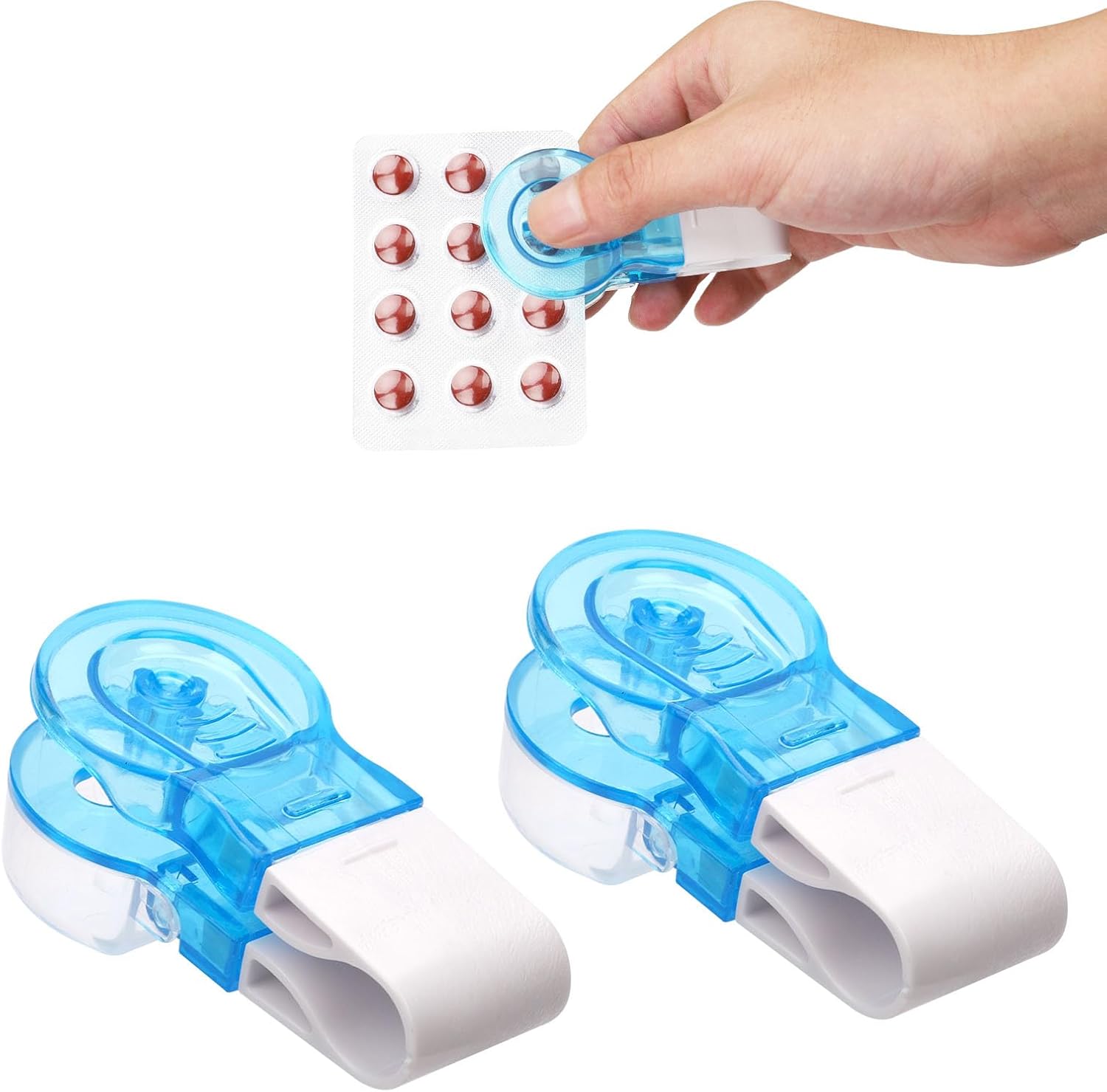 Amazon.com: Portable Pill Taker Remover, 2pcs Blister Pack Opener ...