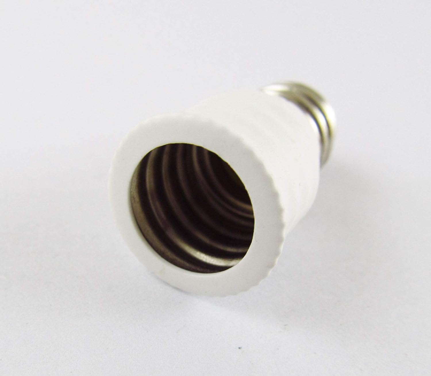 Amazon.com: Connector and Terminal White US E12 to EU E14 Candelabra ...