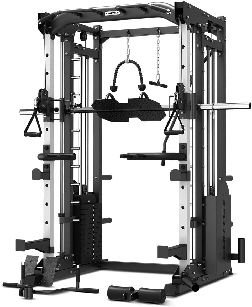 Cortex Fitness GS7 Multi Station Multi-Function Home Gym with 73kg ...