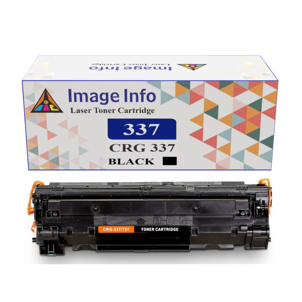ImageInfo CRG-337 / 337 Black Laser Toner Cartridge Compatible for Use ...