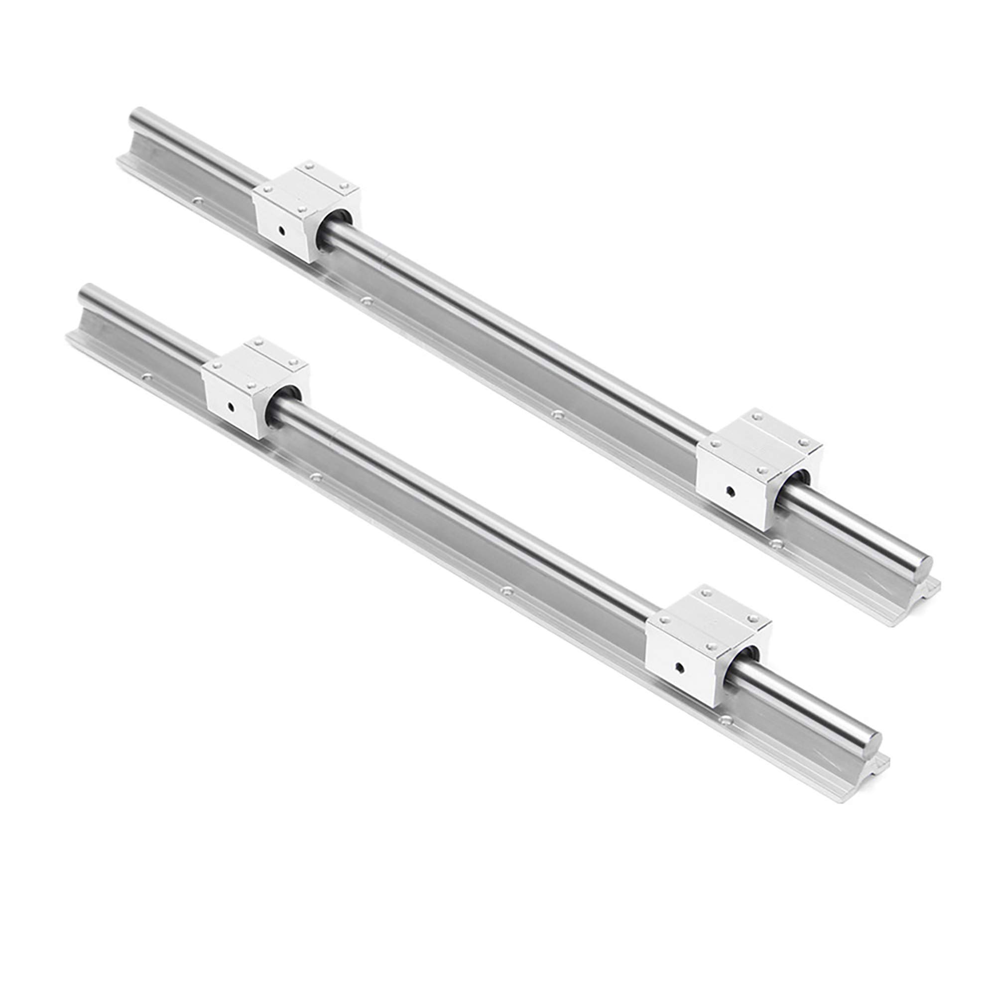 Snapklik.com : GUWANJI 2Pcs 16mm Linear Rail SBR16-1500mm + SBR16UU ...