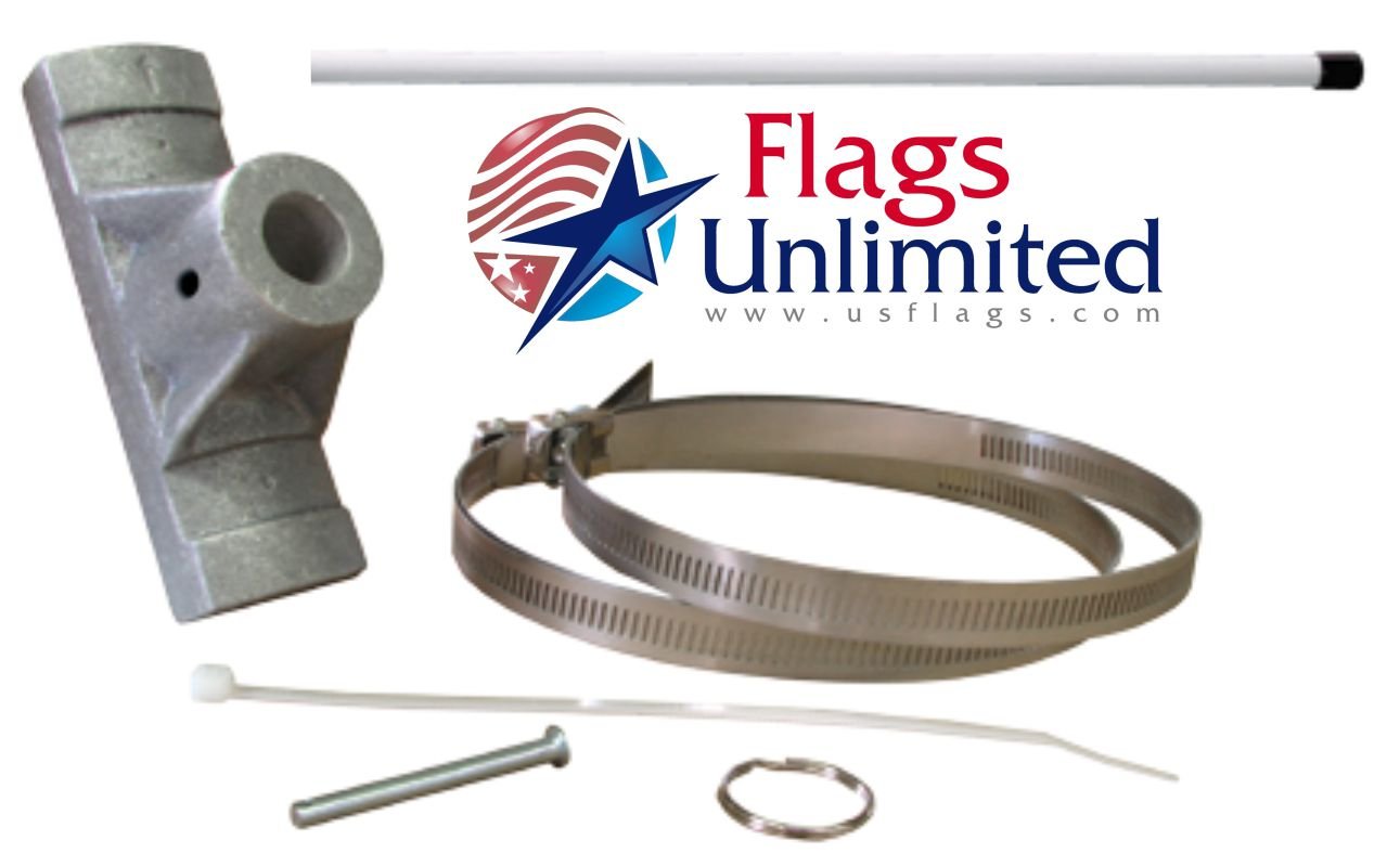 Amazon.com : Avenue Street Light Pole Banner Bracket Kit 18" Crossbar ...