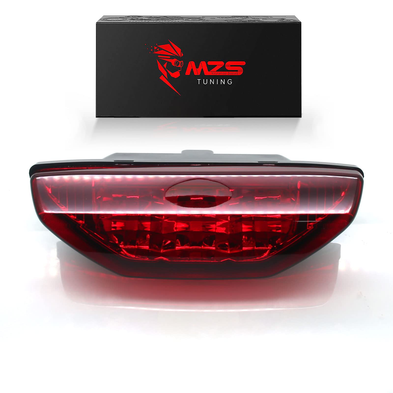 Amazon.com: MZS ATV Tail Light, UTV LED Taillight Brake Accessories Red ...