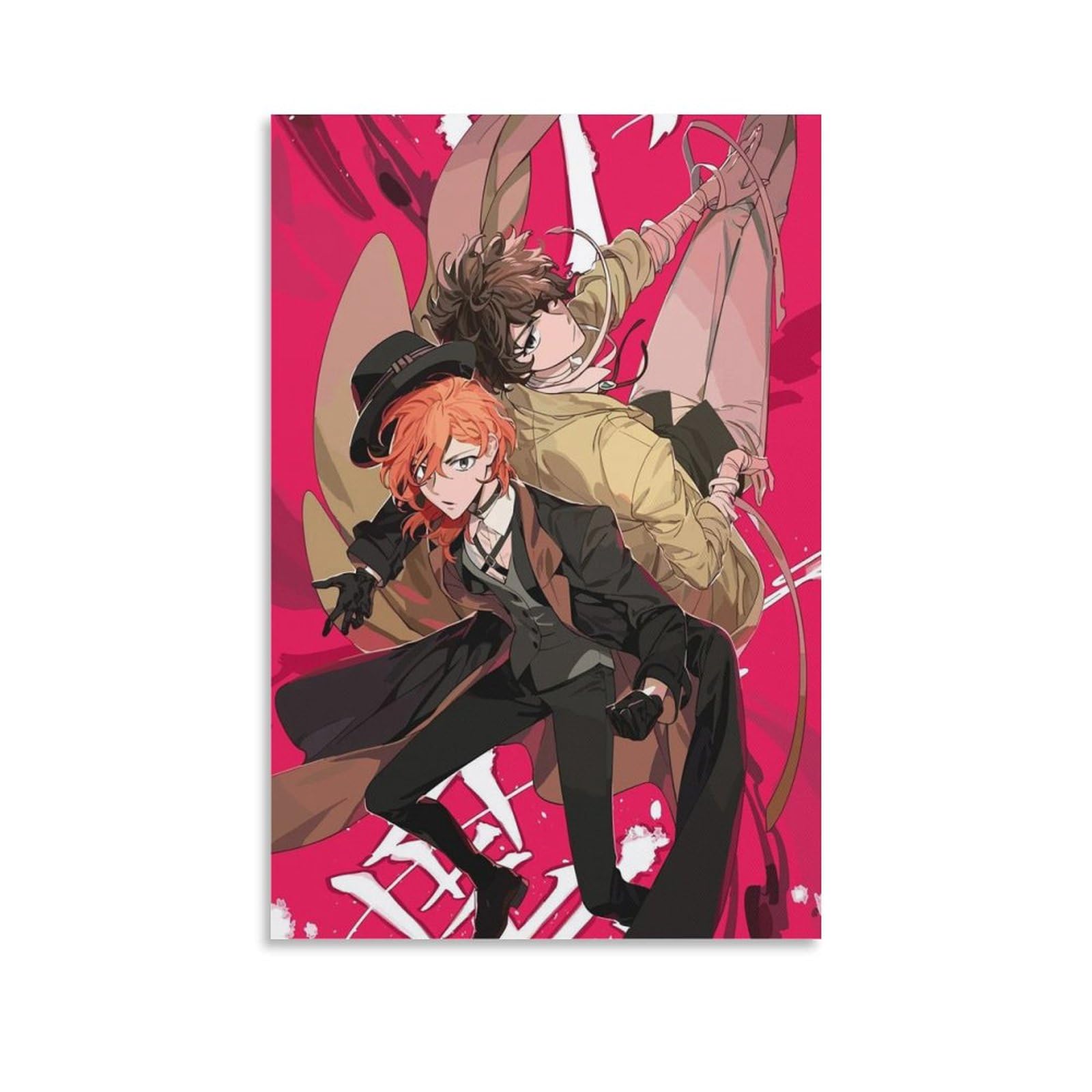 Amazon.com: Dazai And Chuuya Poster Bungo Stray Dogs Posters Art Print ...