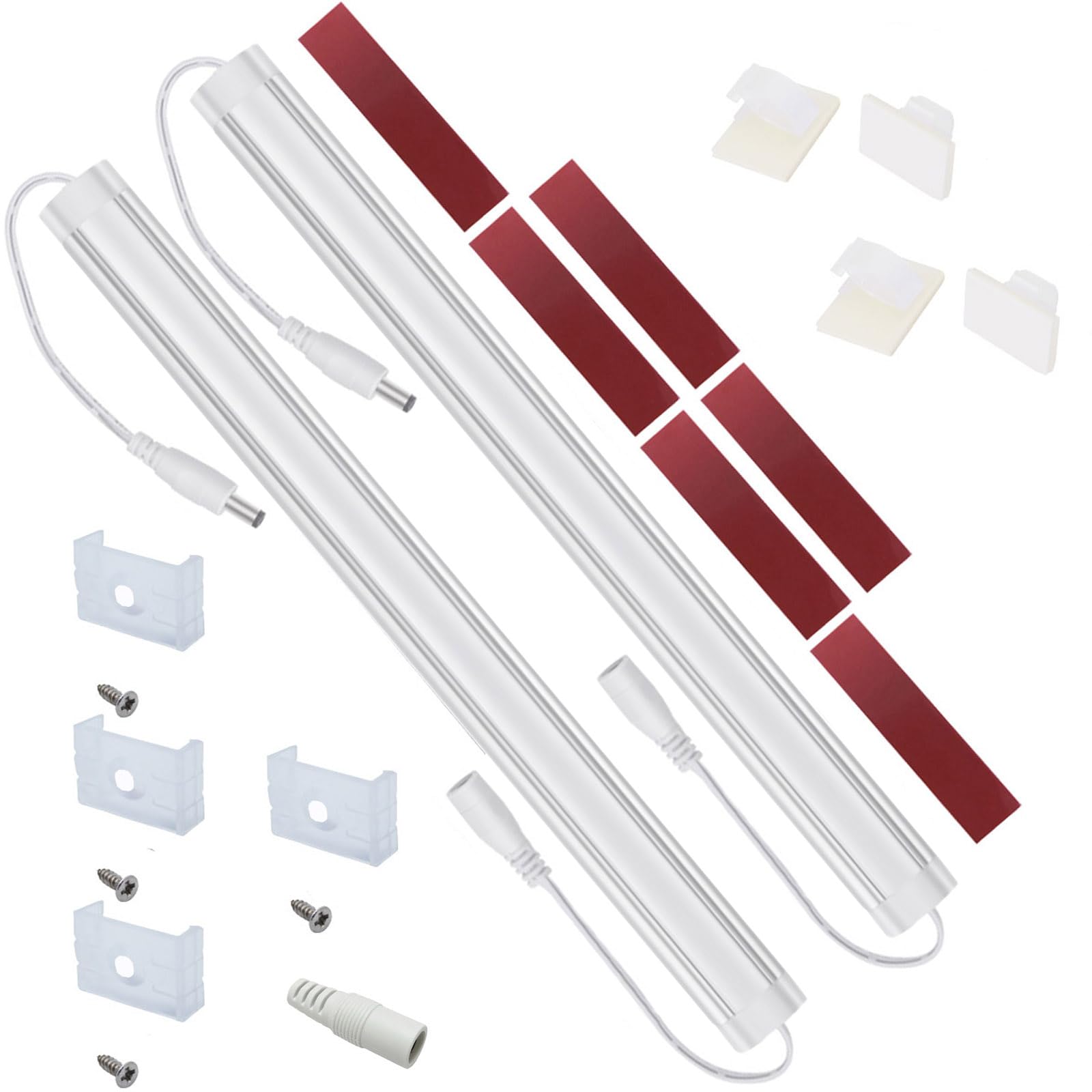 Amazon.com: Litever Extra LED Light Bar, White Cable,12VDC, 5000K ...