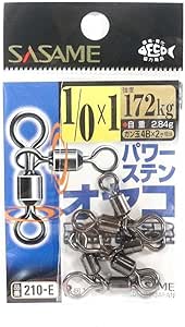 Amazon.co.jp: Sasame Power Stainless Steel Oyako Power Swivel : Sports & Outdoors