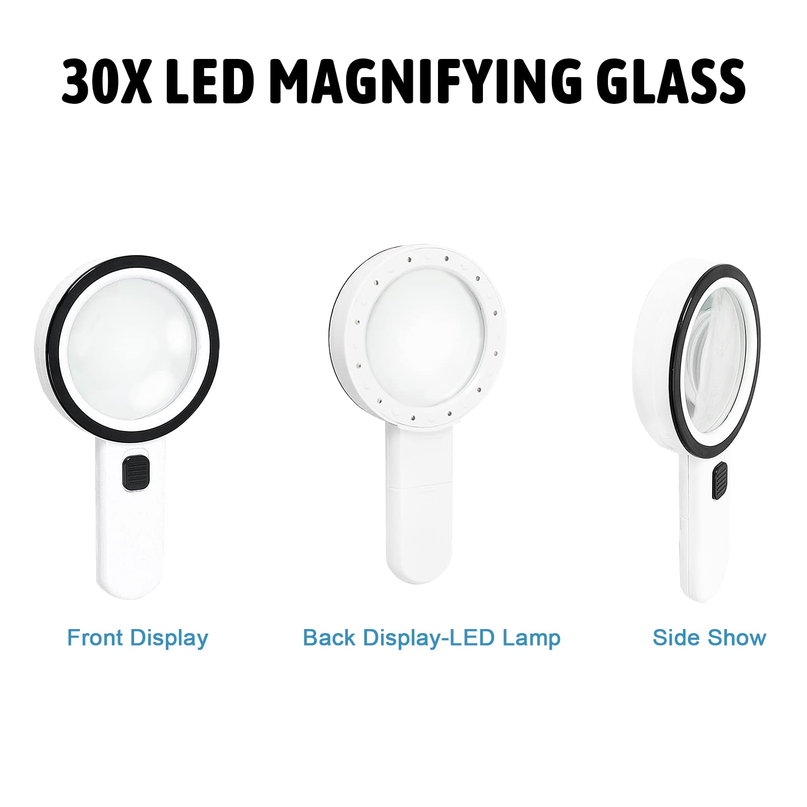 Magnifying Glass With Light 30X Handheld Large Magnifying Glass magnifying-glass-with-light-30x-handheld-large-magnifying-glass