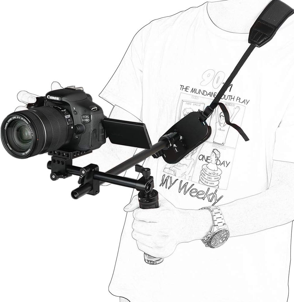 CAMVATE Simple Handy Shoulder Support Stabilizer Rig For DSLR Camera ...