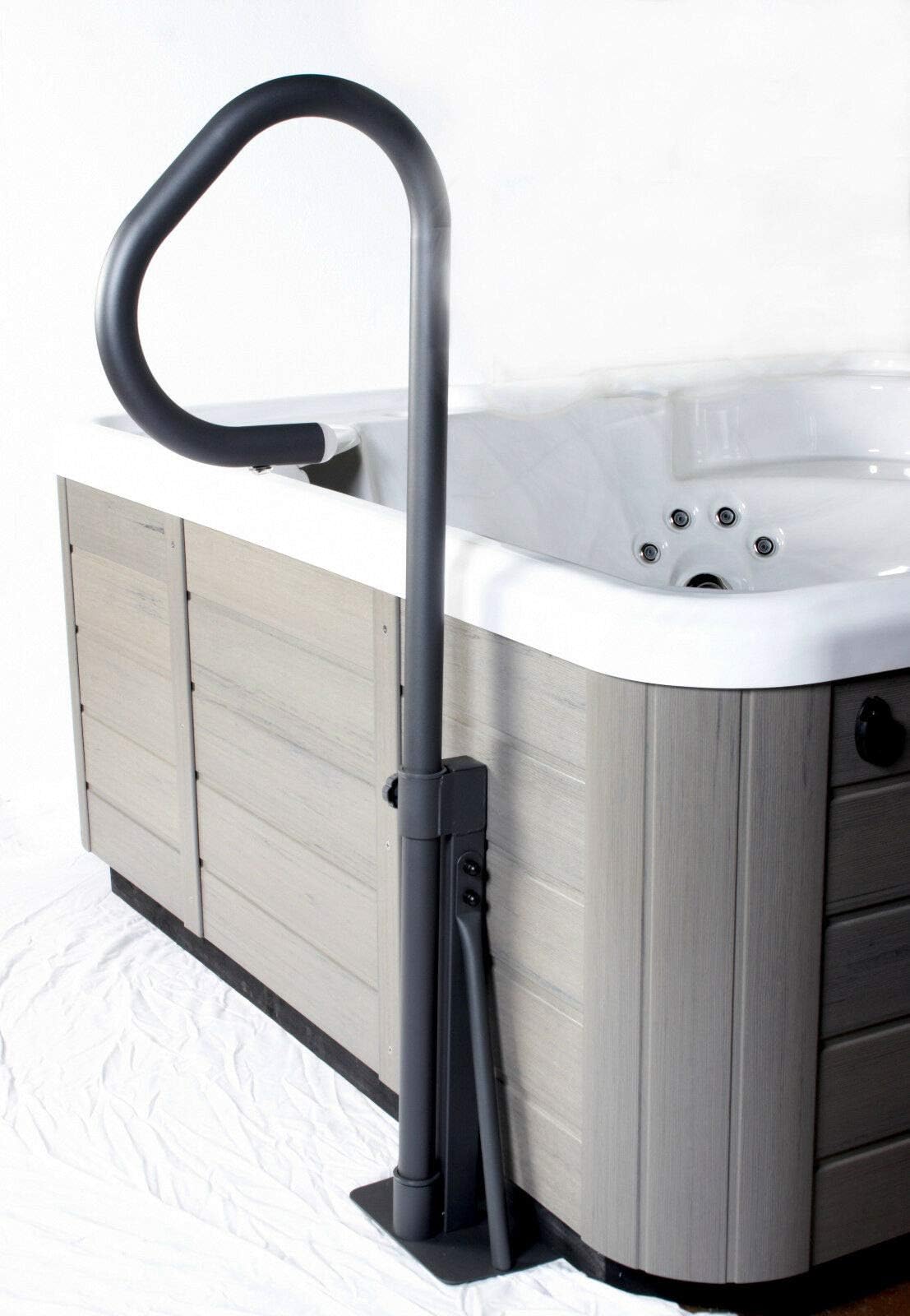 Amazon.com: VEVOR Hot Tub Handrail, 360 Rotatable Spa Side Handrail ...