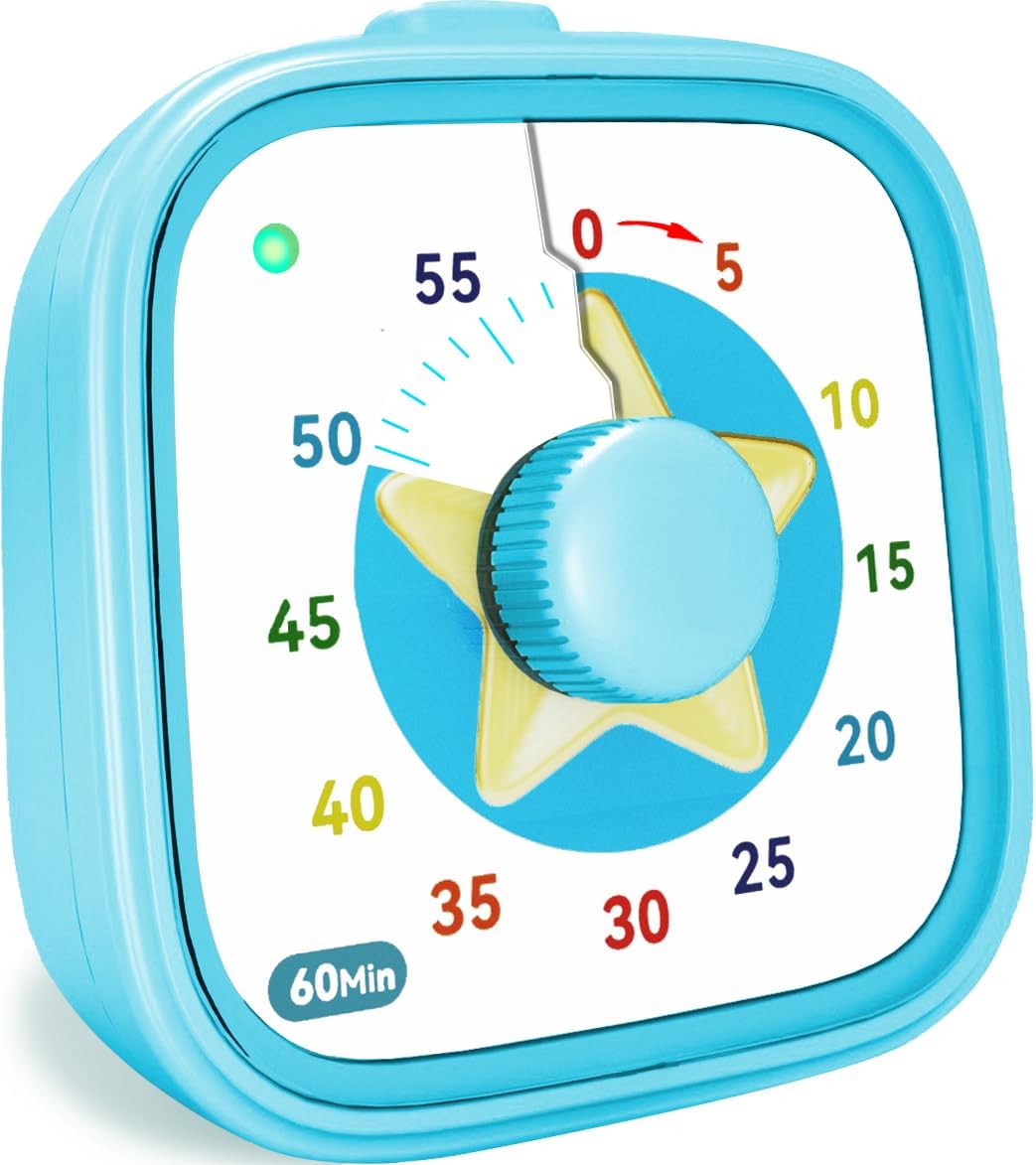 Amazon.com: Acomingwin Visual Timer, Digital Countdown Timer for Kids ...