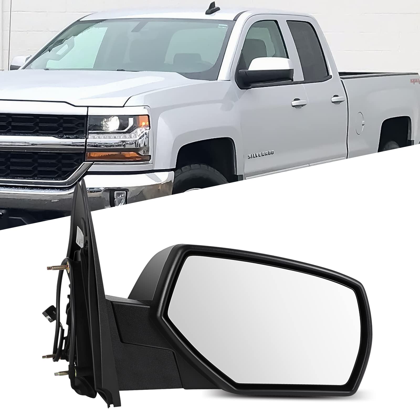 2014 Chevy Silverado Mirrors Towing Mirrors? : R/ChevyTrucks