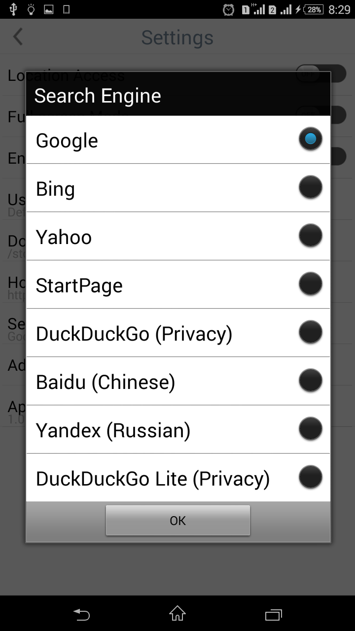 Falcon Browser - App on Amazon Appstore