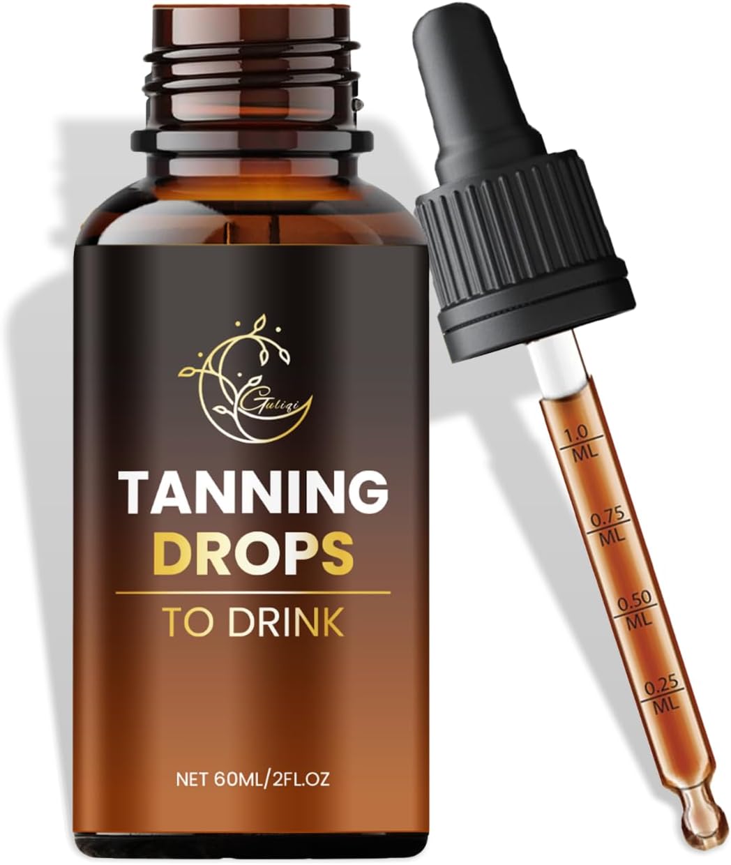 Amazon.com : Drinkable Sunless Tanning Drops - Oral Self-Tanning Drops ...